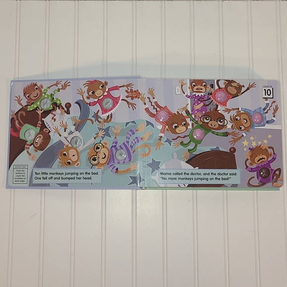 Melissa & Doug | Toys | Melissa Doug Pokeadot Little Monkeys Board Book ...